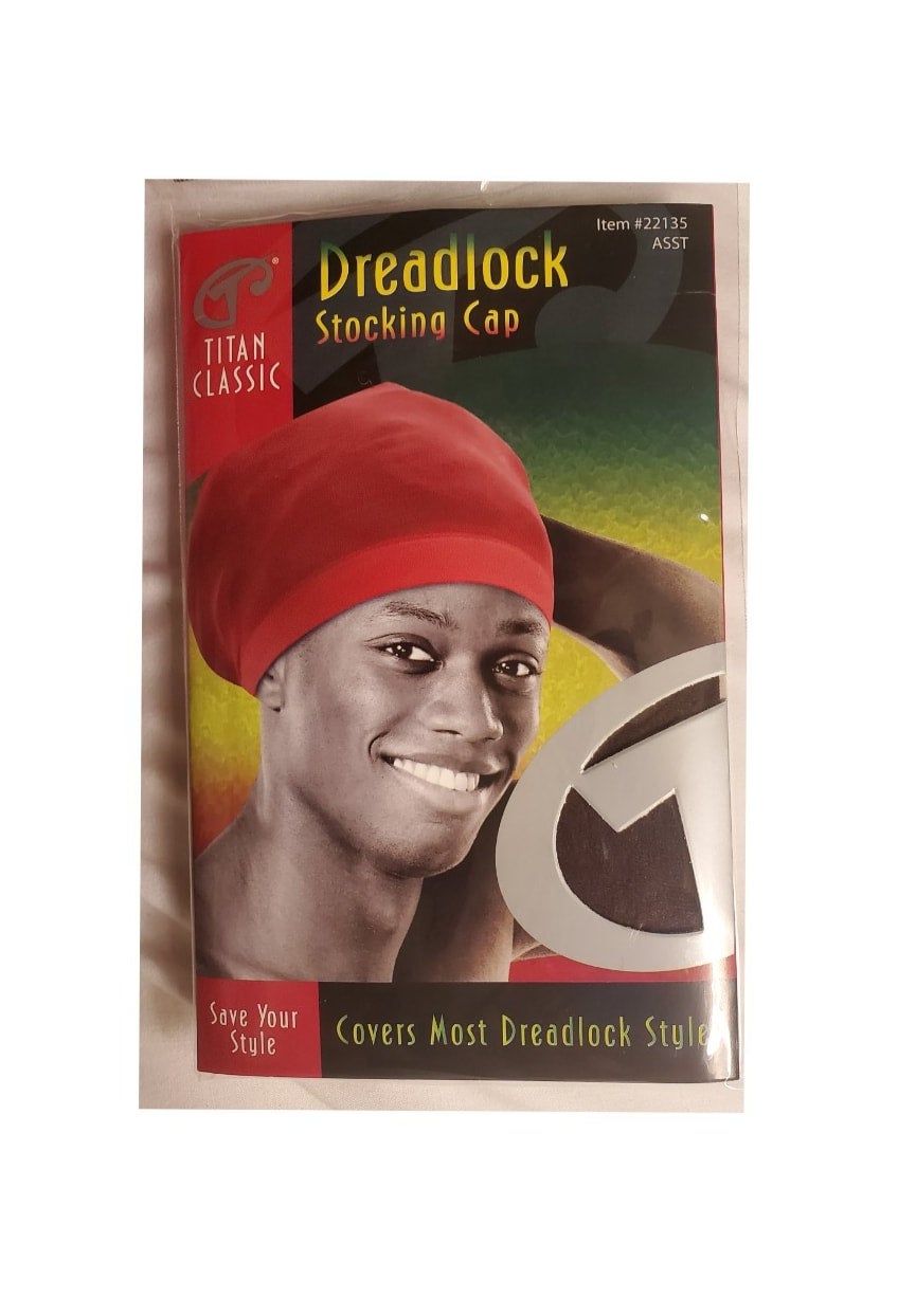 Regular Size Black Dreadlocks Stocking Cap | Tashe's Dynasty LLC